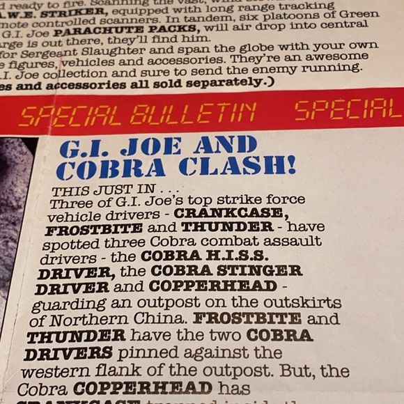 Vintage | Other | Classic 98s Gi Joe Mail In Advertisement Foldout ...